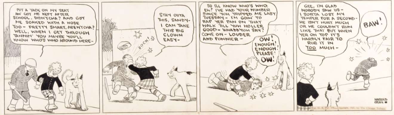 1920s comic strips – A New Yorker State of Mind