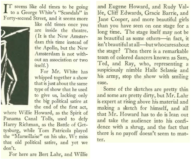 Victoria Regina 1935 play – A New Yorker State of Mind